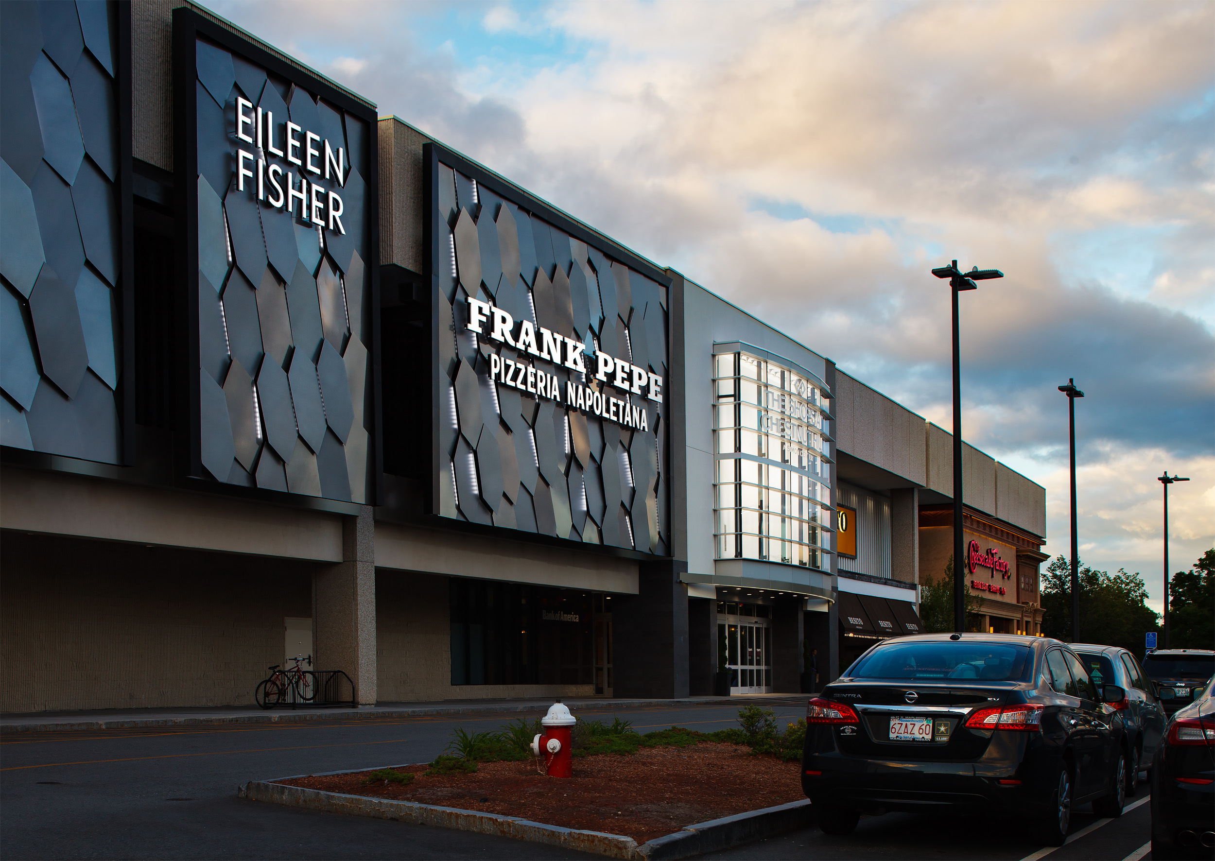 Chestnut Hill Mall - South Entrance Façade - Commodore Builders